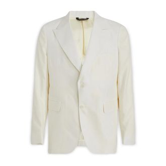 Brian Dales Jacken Westen - - Jackets - Herren - Wei&szlig; - L