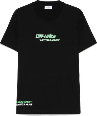 Off-white t-shirt Barber 2 - Noir