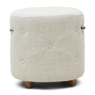 Riviera Maison [N] Bowery Footstool Antique White