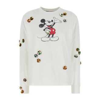 Coperni Femme, Tops, Blanc, Taille: 36 FR T-Shirt Mickey Blanc
