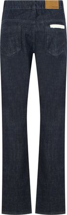 Slowear Straight-Leg Cotton-Blend Denim Jeans - Blue