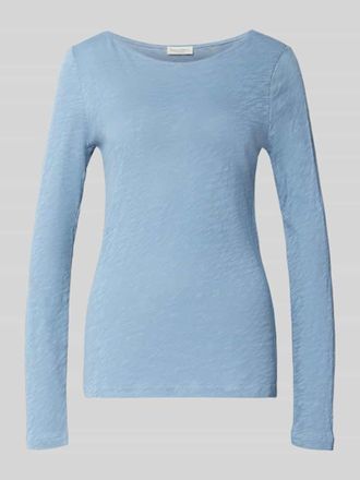 Marc O'Polo Regular Fit Langarmshirt aus reiner Baumwolle