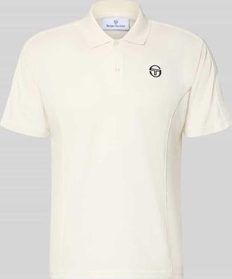 Sergio Tacchini Regular Fit Poloshirt mit Logo-Stitching Modell EGEO