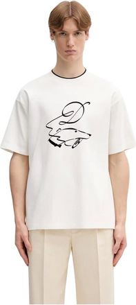 Dr&ocirc;le de Monsieur T-shirt Dandy Dog - Homme - Tops - Blanc - Taille: XL