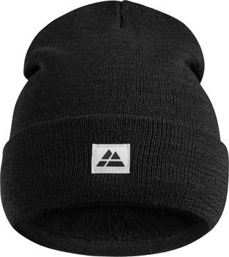 Danish Endurance Fleece M&uuml;tze aus recyceltem Material, Beanie Winterm&uuml;tze, Fischerm&uuml;tze, Warm & Atmungsaktiv, Unisex, f&uuml;r Herren & Damen, Schwarz, Einheitsgr&ouml;&szlig;e