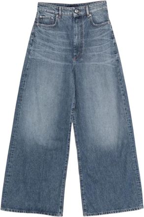 Sportmax Femme, Jeans, Bleu, Taille: W28 Pantalon en denim