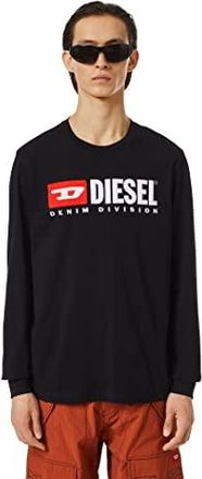 Diesel T-JUST-LS-DIV MAGLIA_SHIRT_Farbe: Noir_M