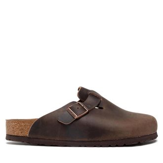 Birkenstock Pantoletten Birkenstock Boston Bs 860131 Braun