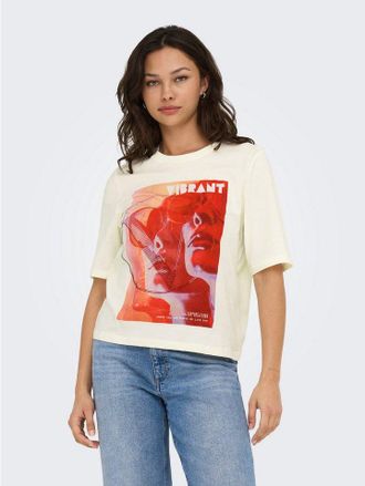 Only Kurzarmshirt ONLHAVANNA LIFE S/S VIBE TOP BOX JRS