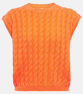 Jardin Des Orangers Pullunder aus Kaschmir