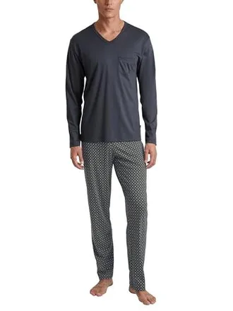 CALIDA Relax Swiss Edition Ensemble de Pijama, Anthrazit, 52 Homme