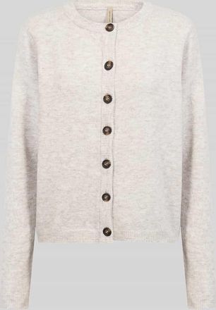 Soyaconcept Cardigan mit kontrastierenden Kn&ouml;pfen