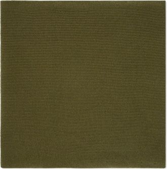 Eric Bompard écharpe en maille côtelée - Vert