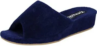 Westland by Josef Seibel Femme Pantoufles Marseille, Dame Chaussons,Largeur G (Normale),Chaussures de Loisir,Confortables,Pantoufles,Bleu (Dunkelblau),37 EU / 4 UK