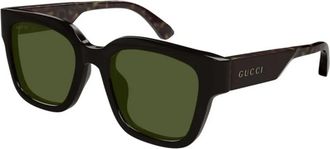 Gucci Braun Gr&uuml;n Sonnenbrille Gg1670Sk Modell - - Accessories - unisex - Braun - 54 MM