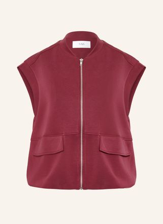 Y.A.S. Sweatweste rot