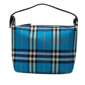Burberry Sac Mini en toile Pre-owned - Femme - Pre-owned - Bleu - Taille: ONE Size