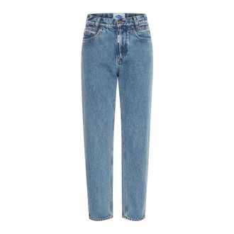 Ball Marble Wash Jeans mit lockerer Passform - - Jeans - Damen - Blau - W26 L34