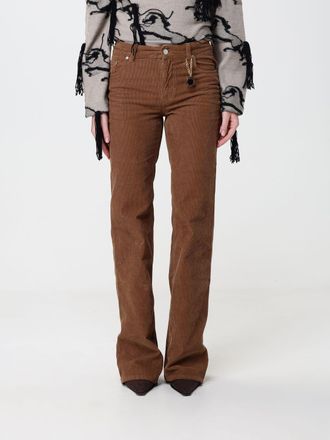 Stella McCartney Pantalon skinny 5 poches taille mi-haute en velours c&ocirc;tel&eacute;