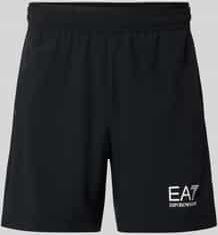 Emporio Armani Shorts mit Logo und elastischem Bund