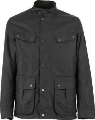 Barbour veste Dkeyley à effet ciré - Noir