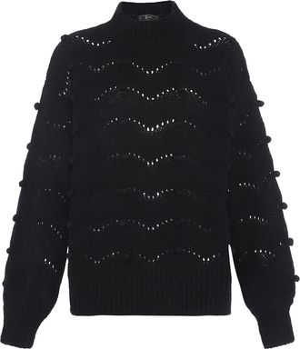 Faina Pullover Damen schwarz