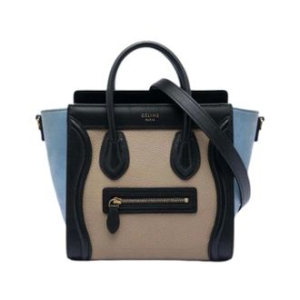 Celine Sac Nano Luggage Pre-owned - Femme - Pre-owned - Multicolore - Taille: ONE Size