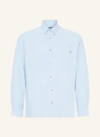 A.P.C. Hemd Cohah Relax Fit blau