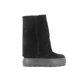 Casadei Wendbarer Wildleder Kn&ouml;chelstiefel - - Shoes - Damen - Schwarzk - 37 1/2 EU