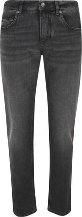 Dolce & Gabbana Homme, Jeans, Noir, Taille: L Jeans Regular-Fit