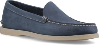 Sperry Top-Sider Authentische Venetiansche Leder Herren Slipper in Marineblau