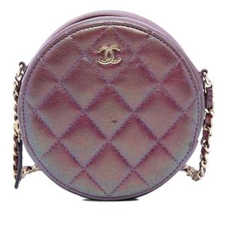 Chanel Pre-owned Vintage Quilted Crossbody Bag - - Pre-owned - Damen - Lila - ONE SIZE
