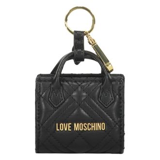 Love Moschino Femme, Accessoires, Noir, Taille: ONE Size Mini Sac Porte-Cl&eacute;s