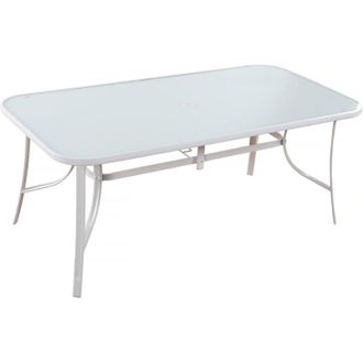 Habitat et Jardin Habitat Et Jardin - Table de jardin Cordoba - Phoenix - 8 places - Blanc
