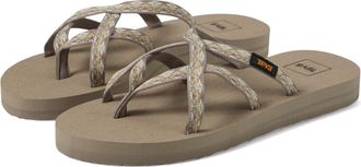 Teva Damen Olowahu Flipflop, Kaleidoscope Neutral, 43 EU