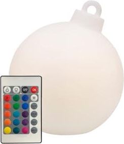 8 Seasons design Shining Christmas Ball LED Weihnachtskugel (33 cm, weiß) mit Farbwechsler (15 Farben), inkl. Leuchtmittel, als Weihnachtsdeko, Winterdeko, für 