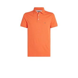 Tommy Hilfiger Polo aus Bio-Baumwolle in Orange