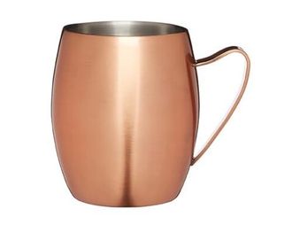 Bar Craft 370 ml Luxe Lounge Tasse Mule Moscou en Acier Inoxydable &agrave; Double Paroi, Cuivre