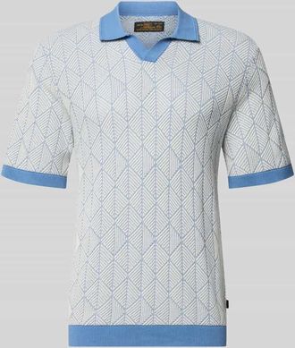 Premium by Jack & Jones Slim Fit Poloshirt in Strick-Optik Modell Blake
