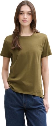 Tom Tailor Damen 1040183 T-Shirt, 37798 - Warm Moss Green, XXL EU