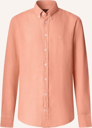 Hackett Freizeithemd Ess Gmd Linen Brpt orange