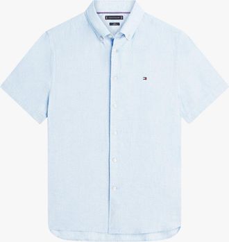 Tommy Hilfiger Chemise droite &agrave; logo en lin