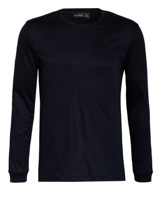 van Laack Van Laack Longsleeve Paro blau