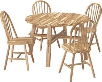 IKEA SKOGSTA / SKOGSTA Tisch und 4 St&uuml;hle