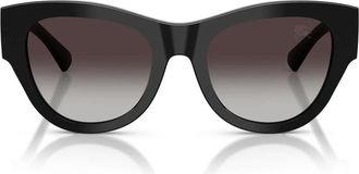 Burberry unisex, Accessoires, Noir, Taille: 52 MM Be4491 Round Lunettes de soleil