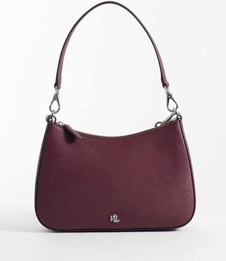 Ralph Lauren sac port&eacute; &eacute;paule Danni en bordeaux-Rouge