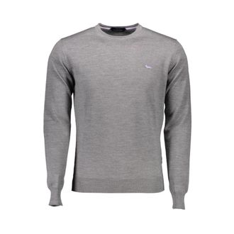 Harmont & Blaine Woll-Langarmpullover - - Knitwear - Herren - Grau - 2XL