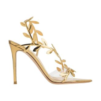 Gianvito Rossi Femme, Chaussures, Gris, Taille: 40 EU Flavia Sandal