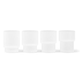 Ferm Living Verres Ripples - Set de 4 Ferm Living