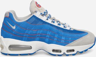 Nike Air Max 95 Big Bubble Sneakers Blue Sapphire / Action Red